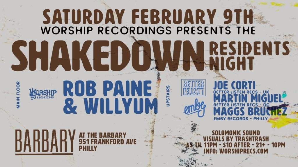 The Shakedown with Rob Paine, Willyum, Joe Corti, Martin Miguel, Maggs ...