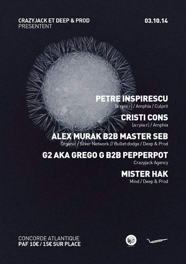 Petre Inspirescu, Cristi Cons, Alex Murak, Master Seb, Grego G ...
