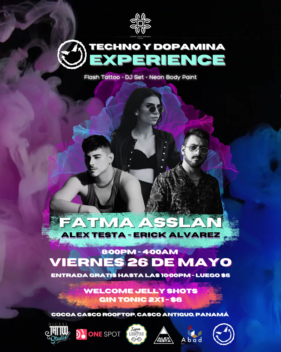 Techno y Dopamina Experience feat. Fatma Asslan & Erick Alvarez at TBA ...