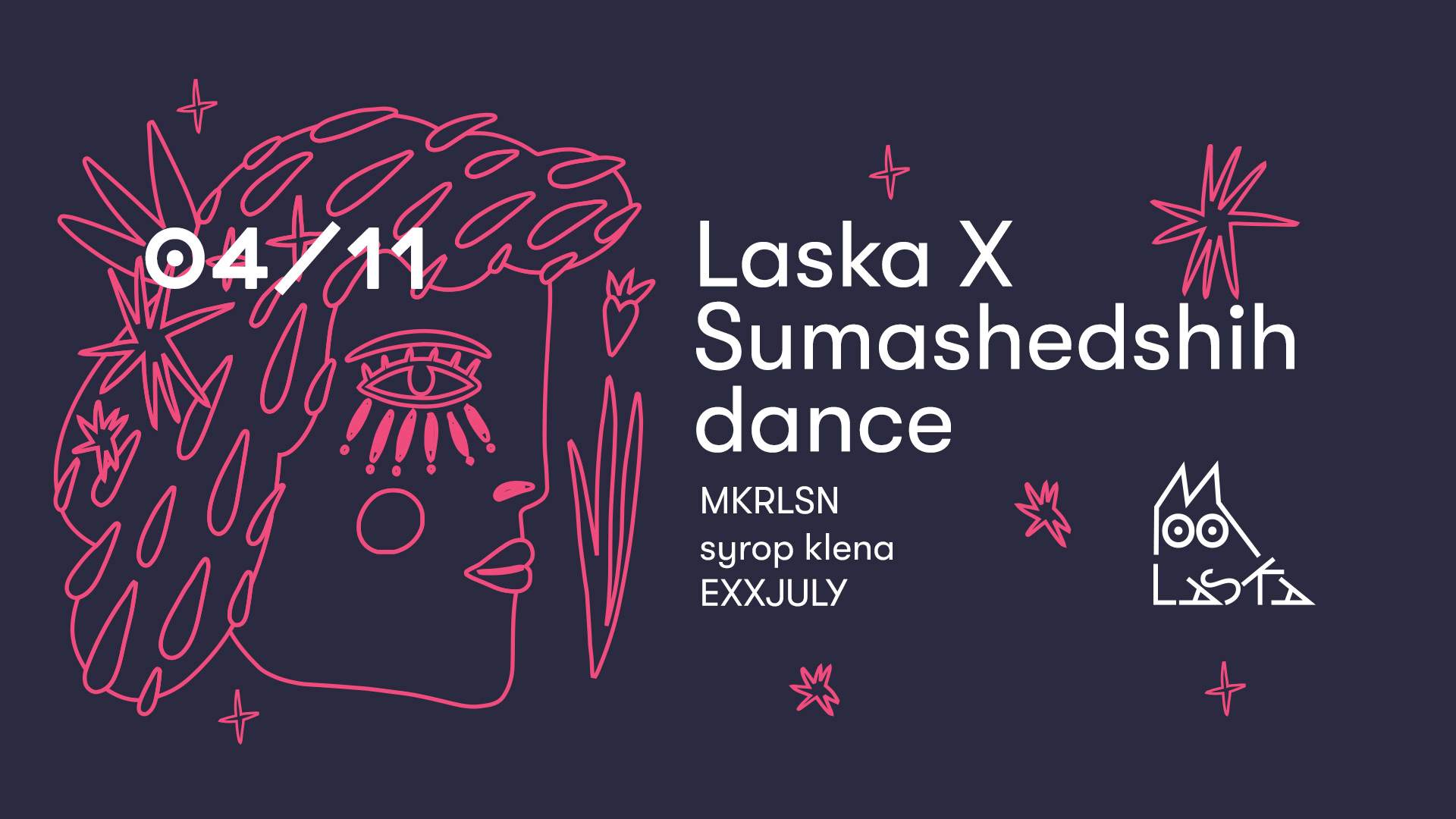 Laska X Sumashedshih dance at Laska Bar, Latvia