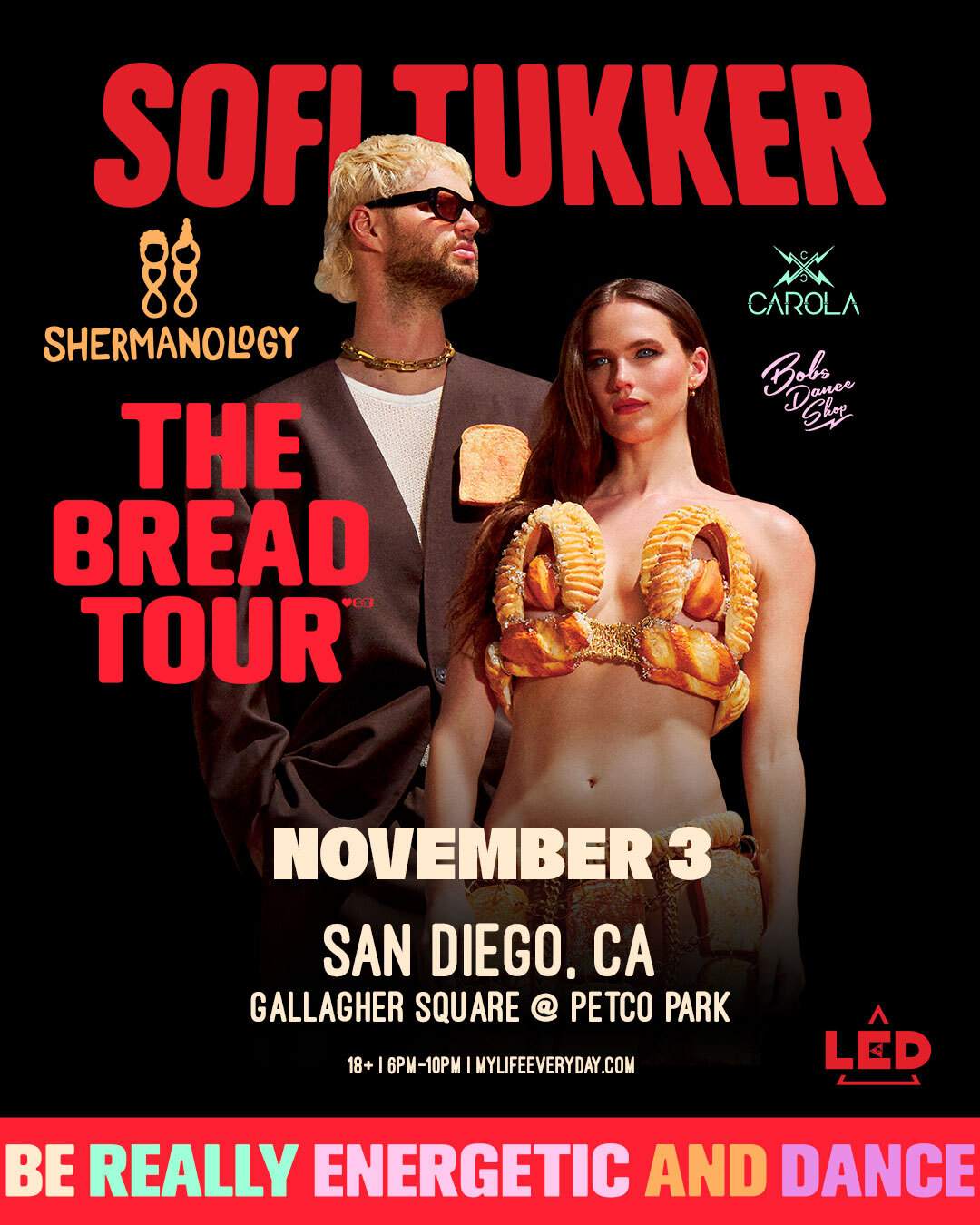 LED presents The Bread Tour with SOFI TUKKER at Petco Park, San Diego