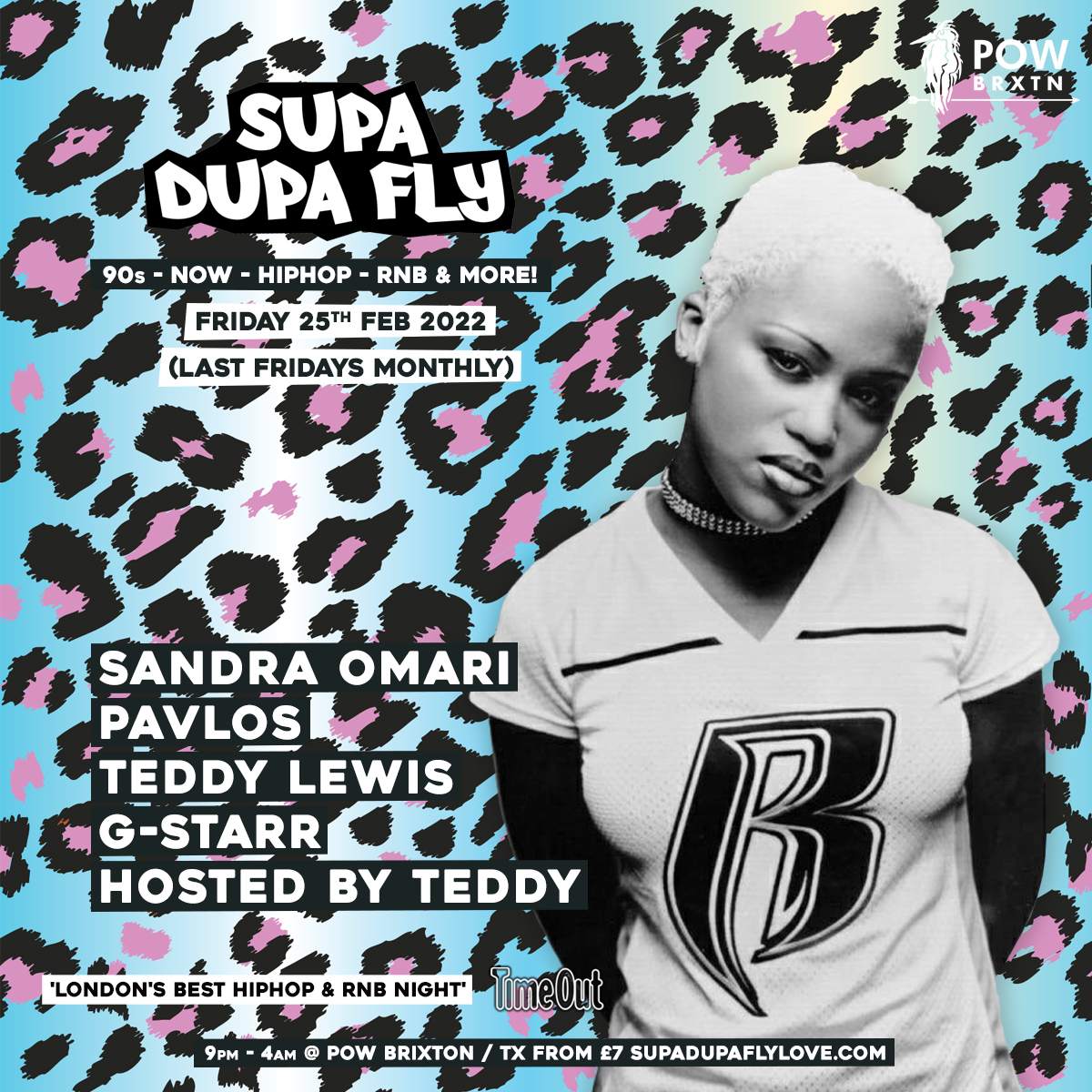 Supa Dupa Fly x BRIXTON en The Prince of Wales, London