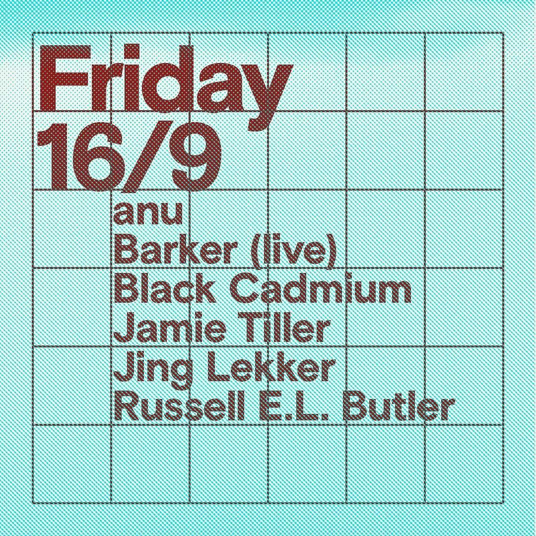 Friday 16th at De School, Amsterdam