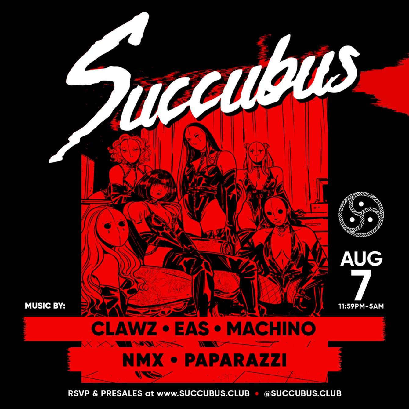 Succubus Club: A Dungeon Party bei TBA - Downtown LA, Los Angeles