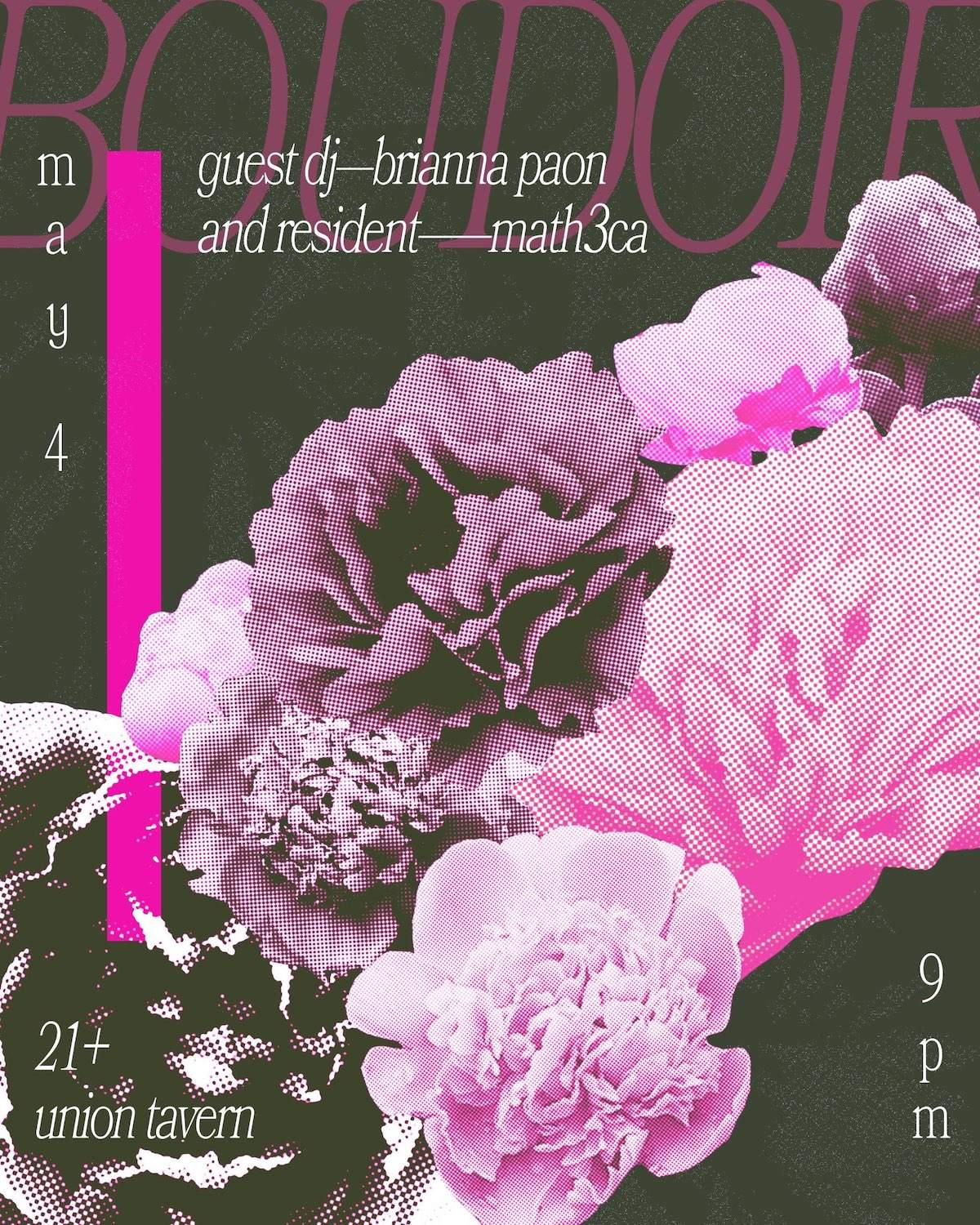 Boudoir: Flowerz bei Union Tavern, Boston