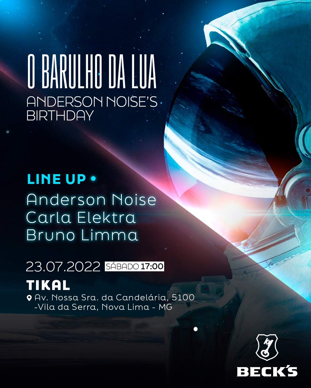 Anderson Noise Birthday 'O Barulho da Lua' at Tikal Floresta bij TBA ...