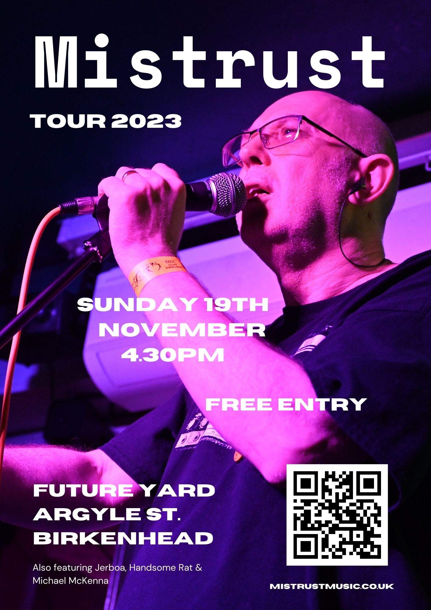 Mistrust Live at Future Yard, Liverpool