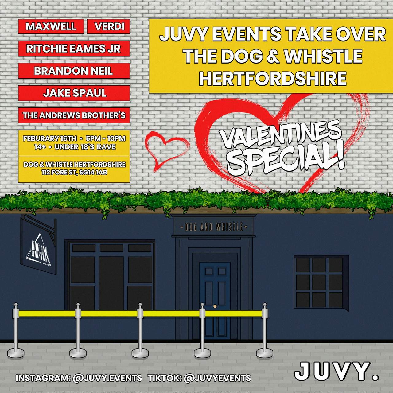 JUVY TOUR - 'HERTFORDSHIRE' at The Dog + Whistle at Dog and Whistle ...