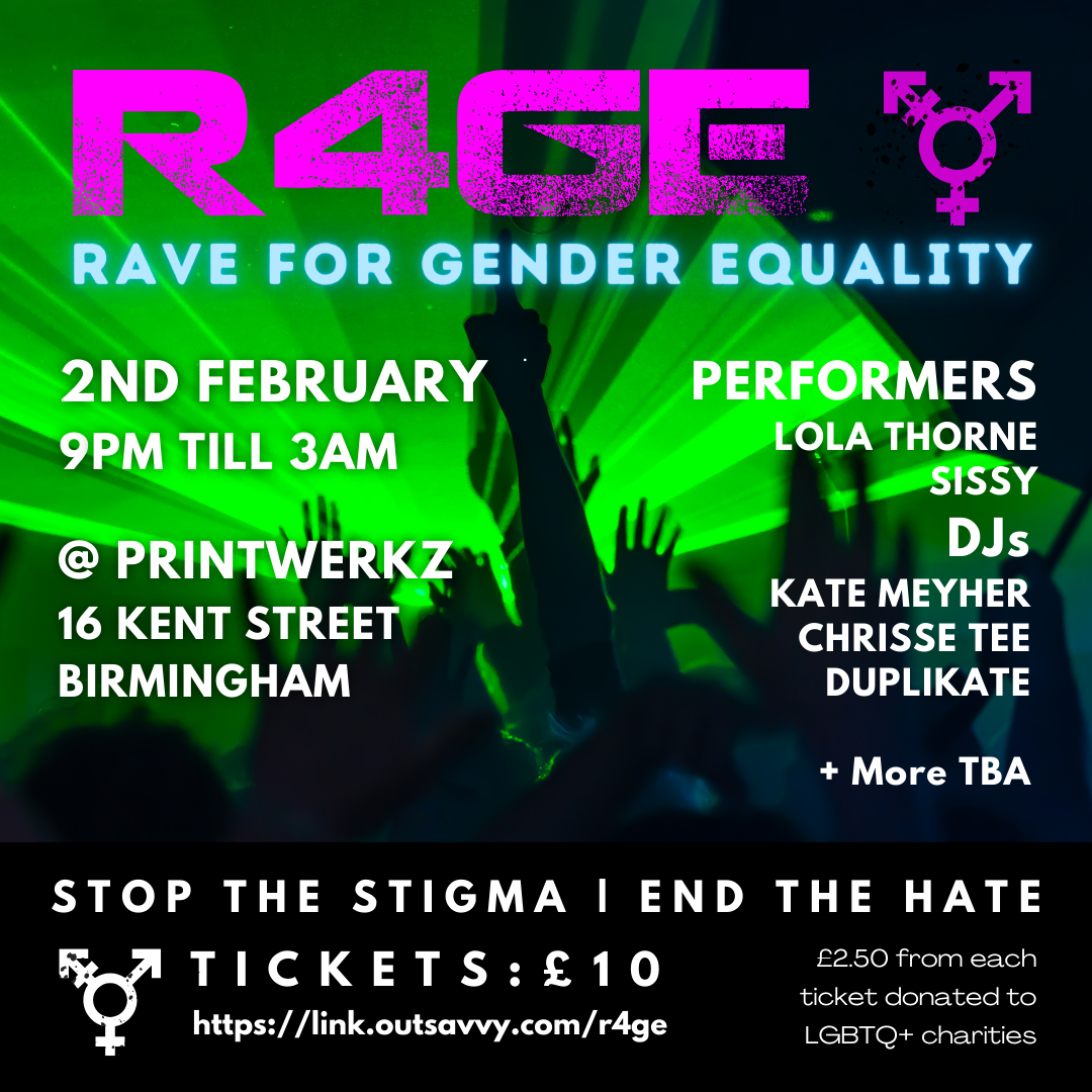 R4GE at Printwerkz, Birmingham