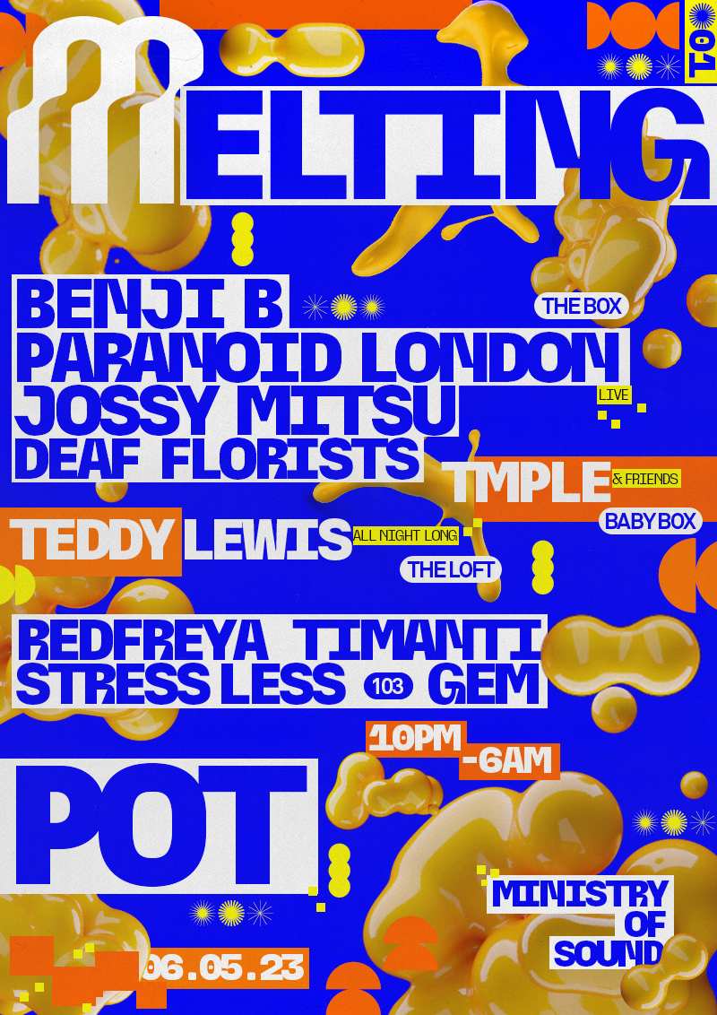 Melting Pot 001: Benji B, Paranoid London, Jossy Mitsu at Ministry Of ...