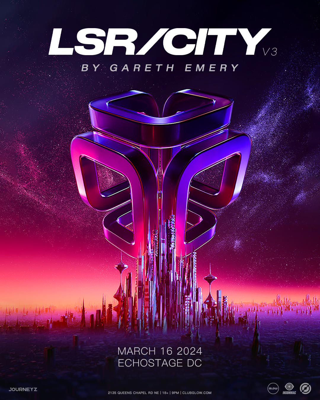 LSR/City by Gareth Emery at Echostage, Washington DC