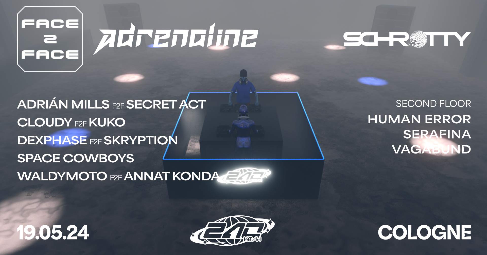 FACE 2 FACE COLOGNE // Adrenaline Edition at Schrotty, Cologne