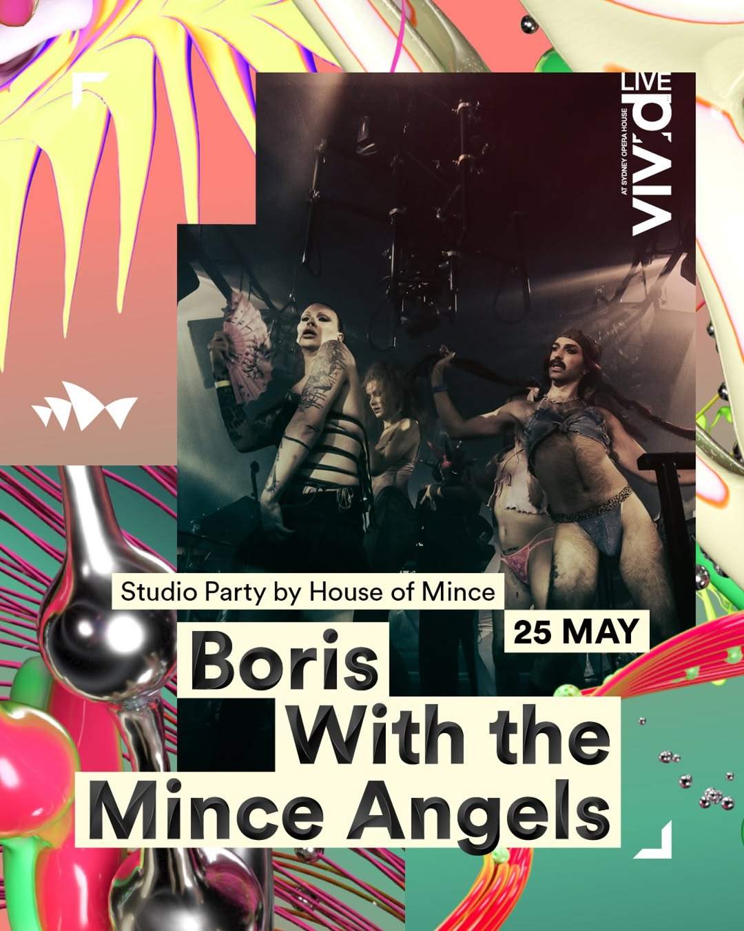 Studio Party by House of Mince: Boris at The Studio at Sydney Opera ...
