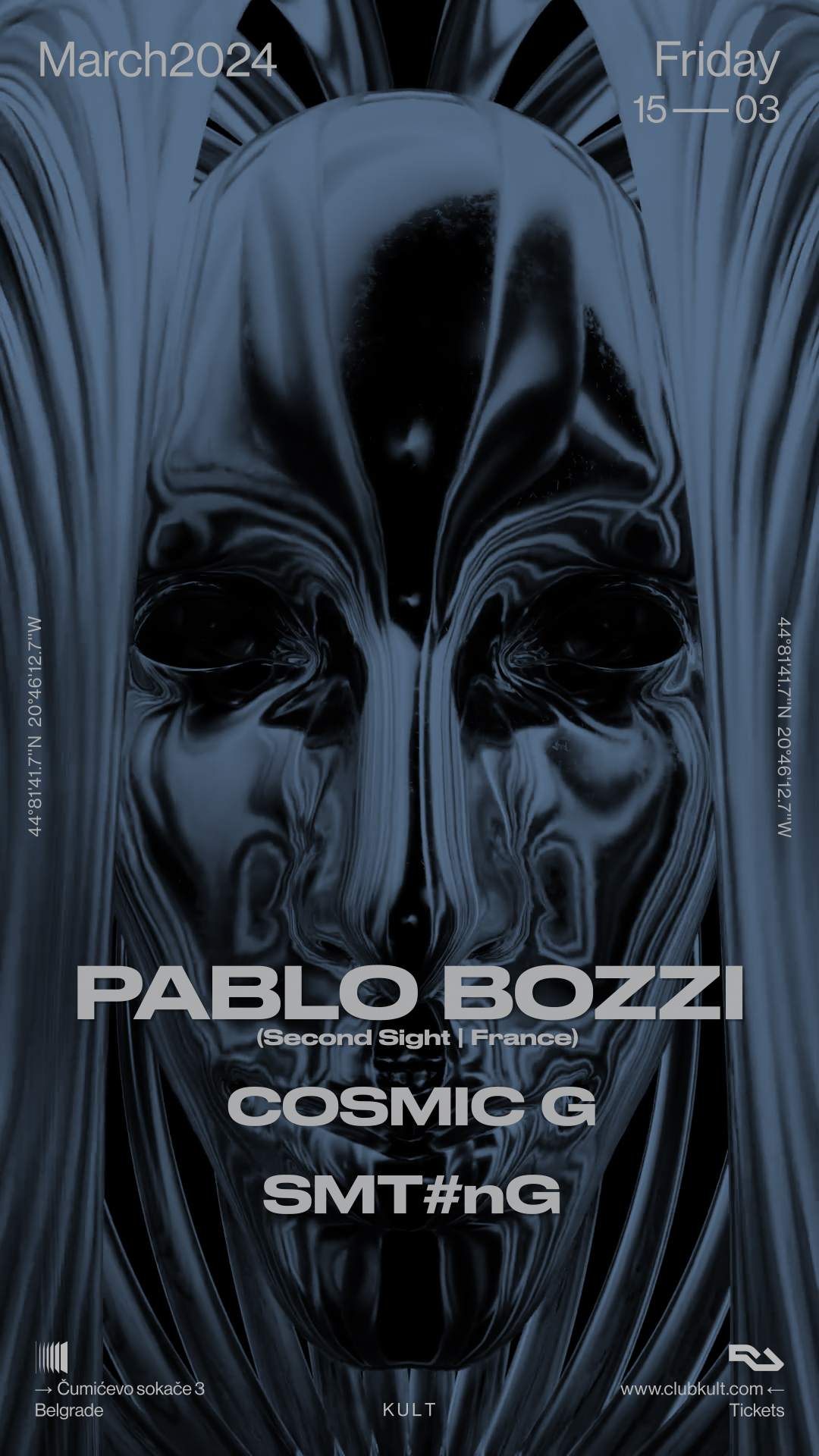 Pablo Bozzi at club KULT at Kult, Belgrade