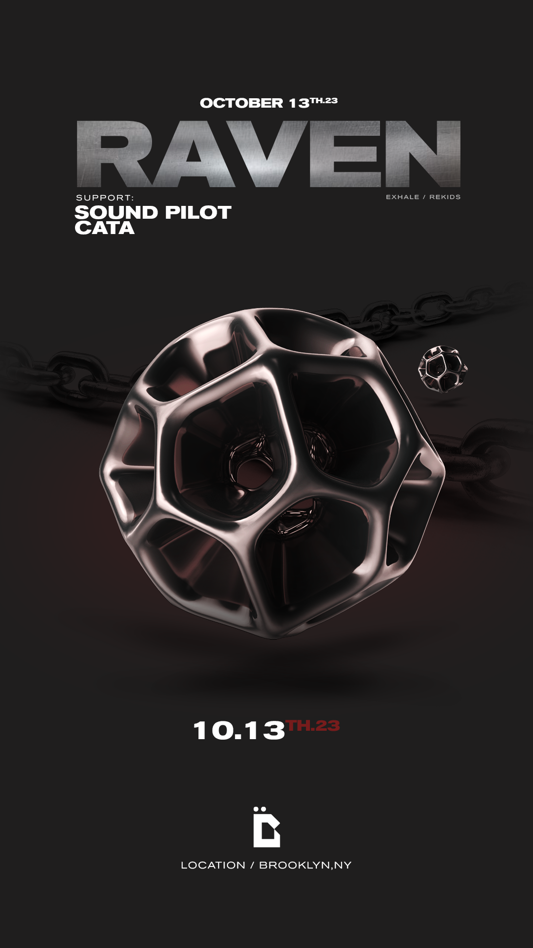 Agapē presents: Raven ( Exhale / Rekids ) at Market Hotel, New York City