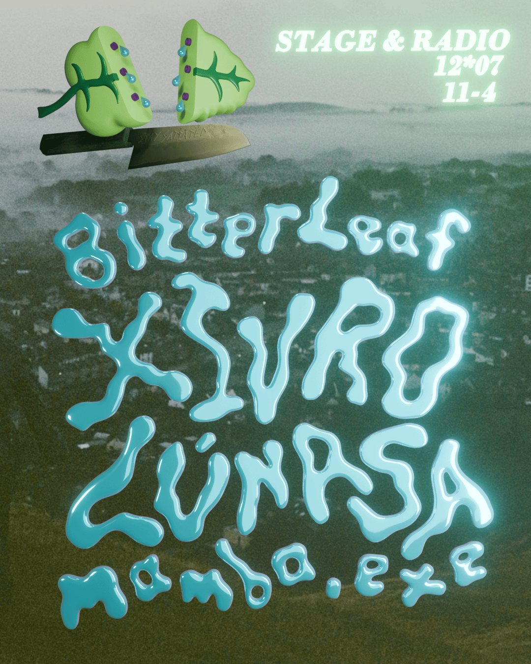 Bitter Leaf: Stay Satiated at Stage and Radio, Manchester