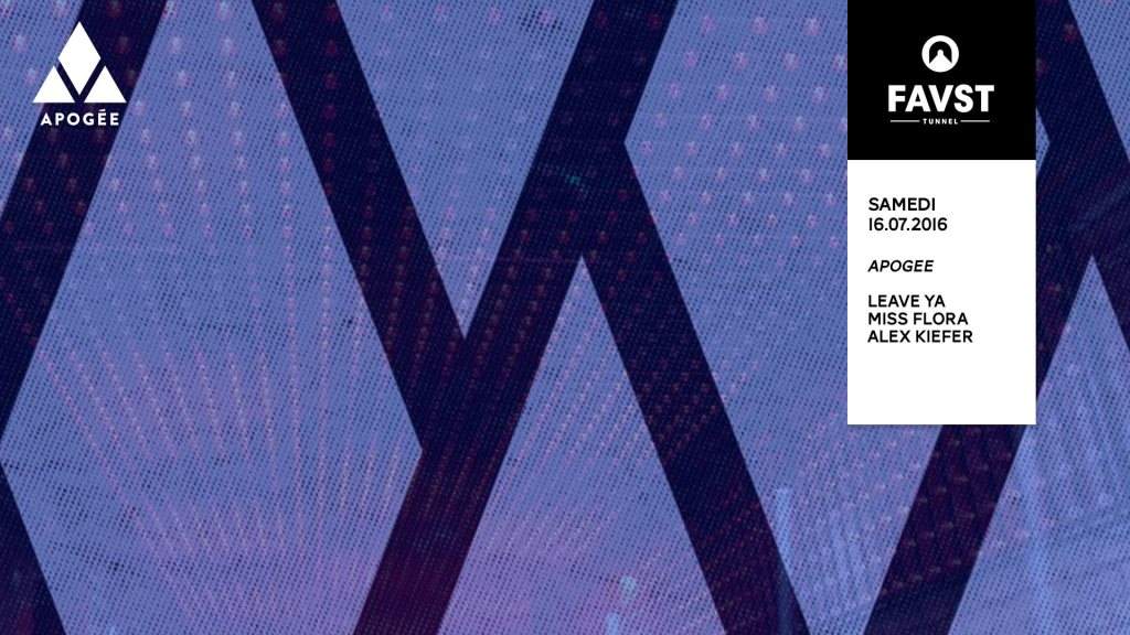 Apogée: Leave Ya, Miss Flora & Alex Kiefer at Faust, パリ