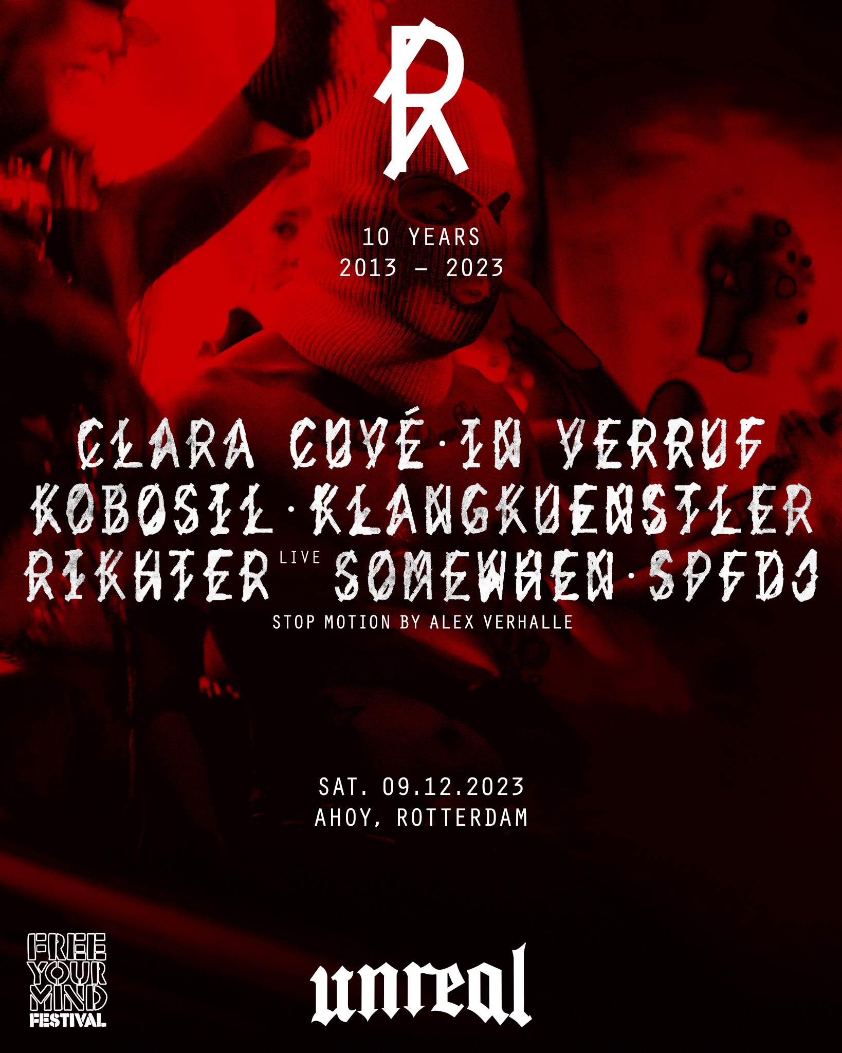 10Y R Label Group x unreal / KlangKuenstler, Kobosil, SPFDJ, Somewhen ...