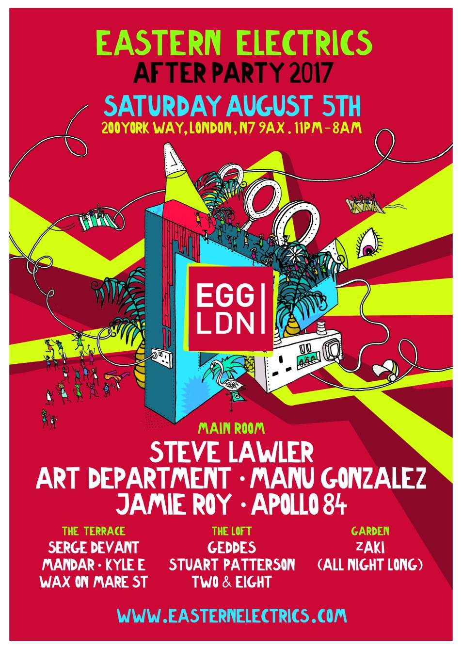 Eastern Electrics Official Afterparty with Steve Lawler, Art Department ...