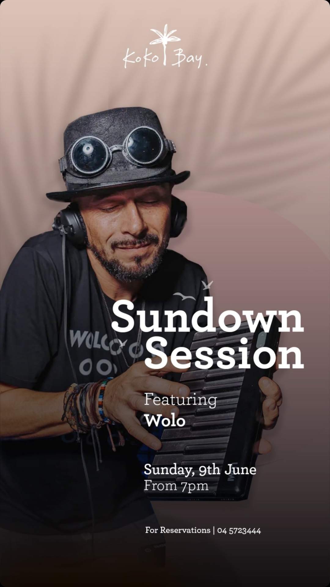 WOLO Sunset Live Music Session at Koko BAY, Dubai
