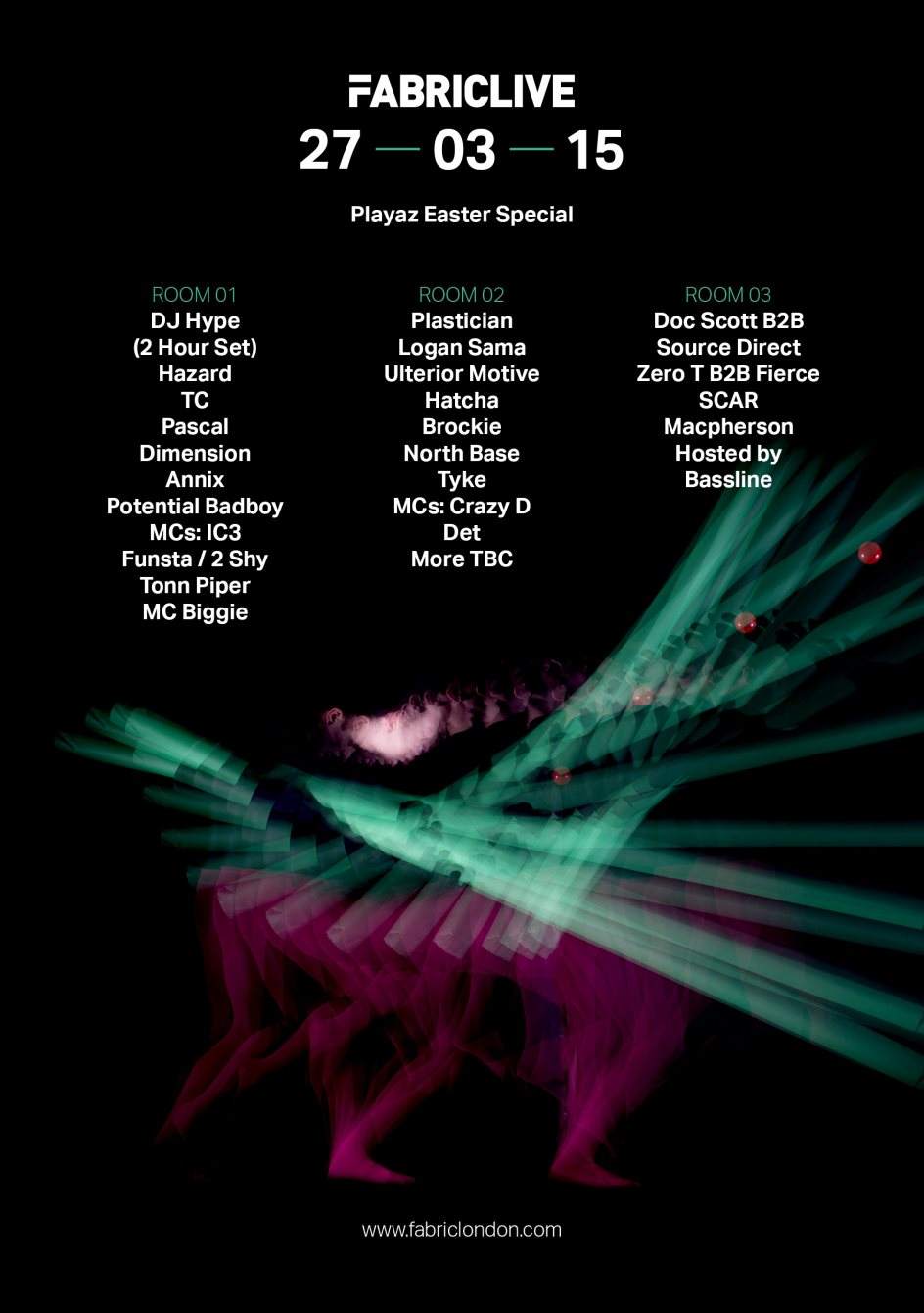 Fabriclive: Playaz Easter Special en fabric, London