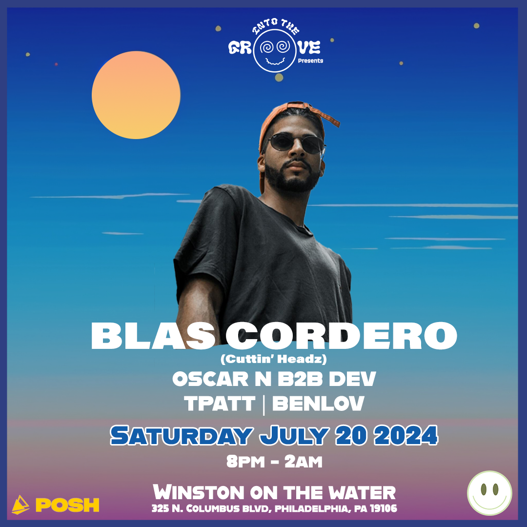 Into The Groove feat. Blas Cordero at Winston On The Water, Philadelphia