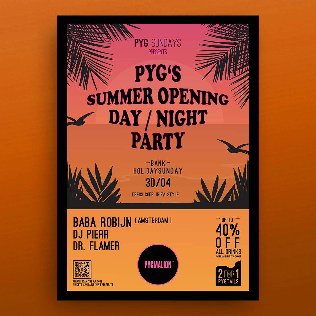 Pyg's Summer Opening Day/Night Party at Pygmalion, Dublin