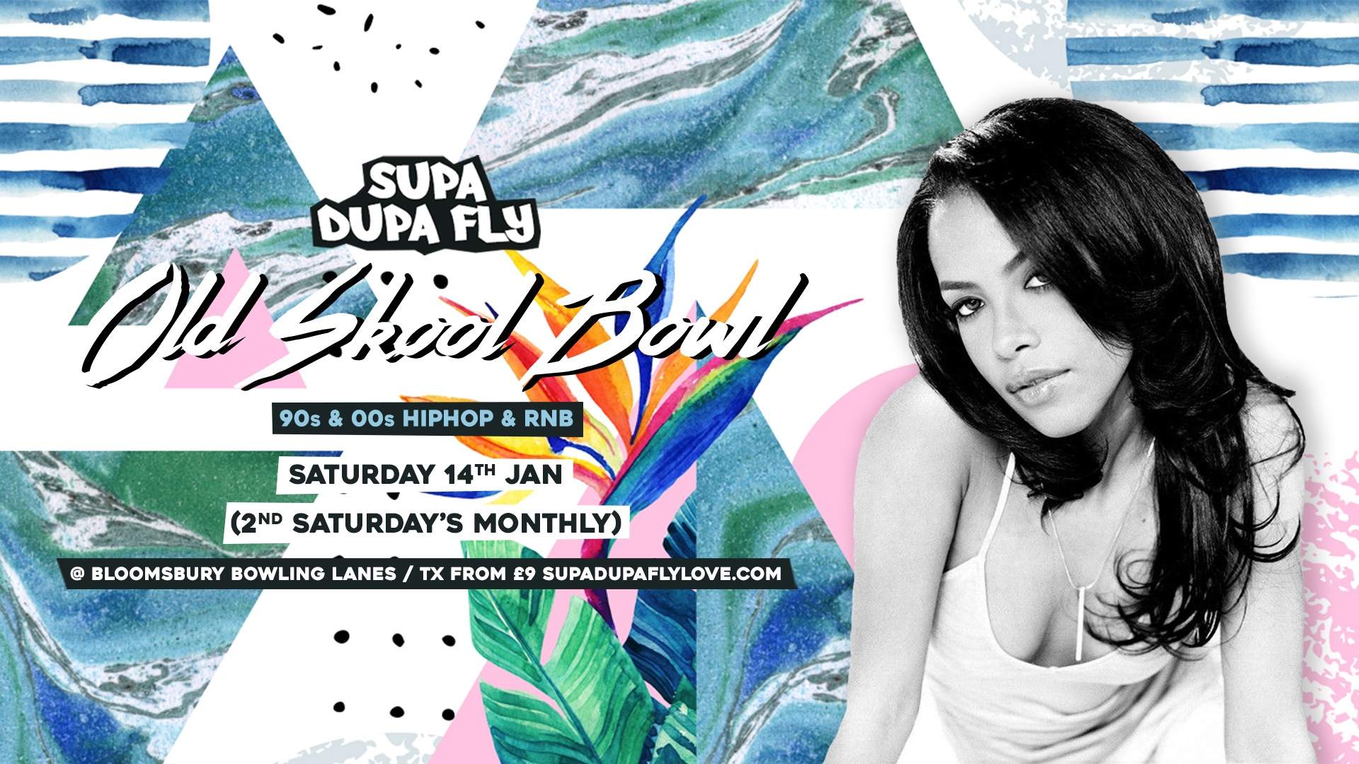 Supa Dupa Fly X Old Skool Bowl at Bloomsbury Bowling Lanes, London