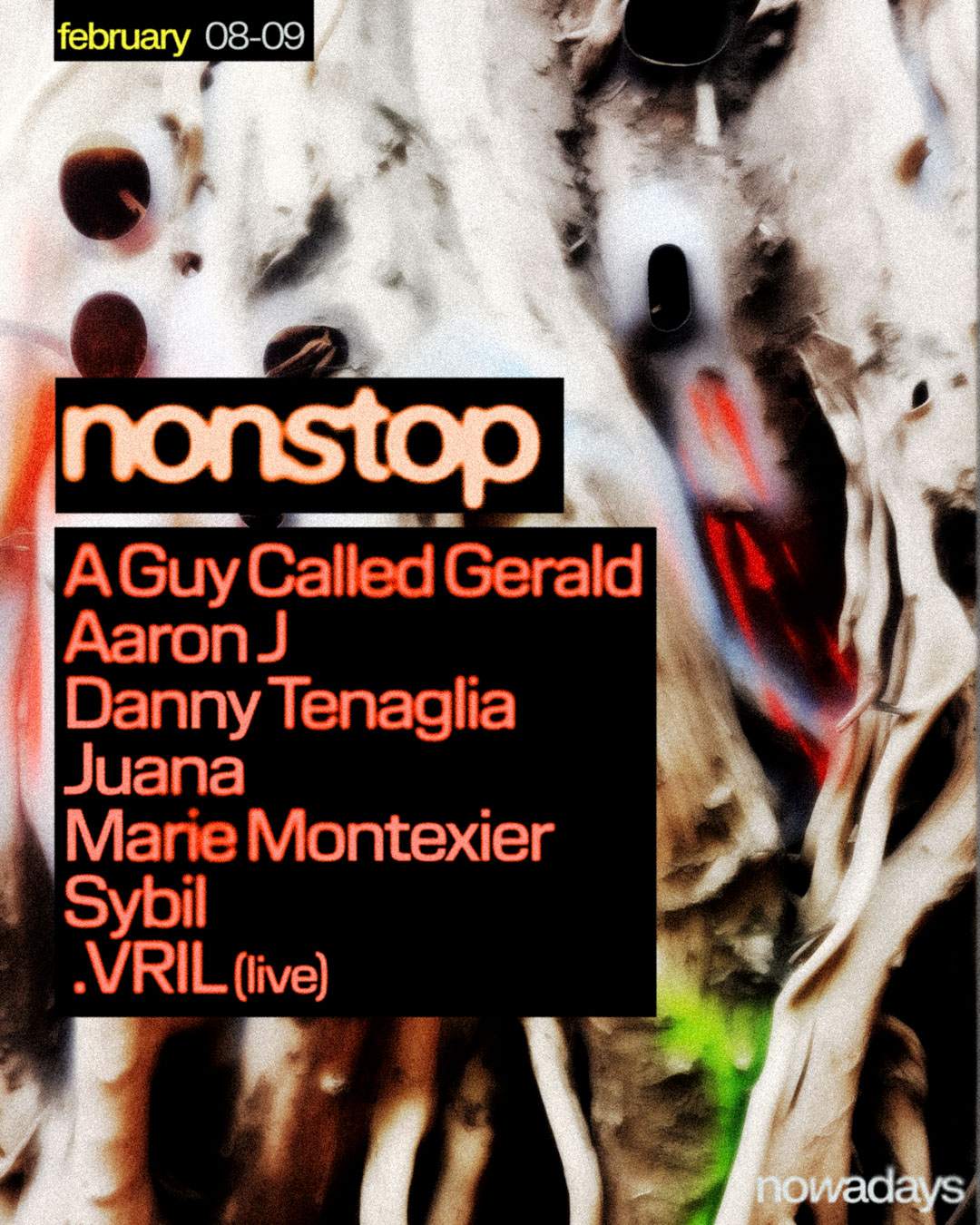 Nonstop: A Guy Called Gerald, Aaron J, Danny Tenaglia, Juana, Marie ...