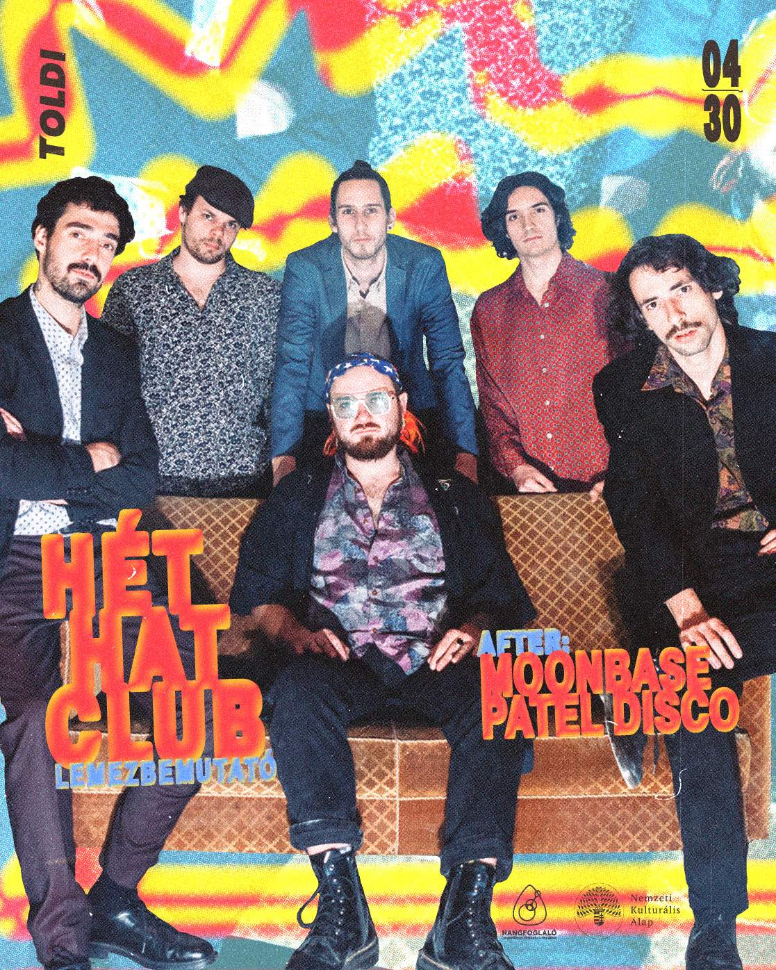 Hét Hat Club album launch @Toldi at Toldi Klub, Budapest