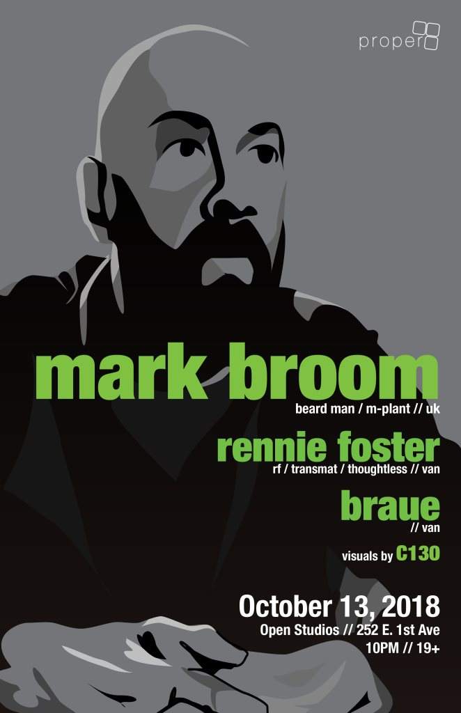 Mark Broom en Open Studios, Vancouver