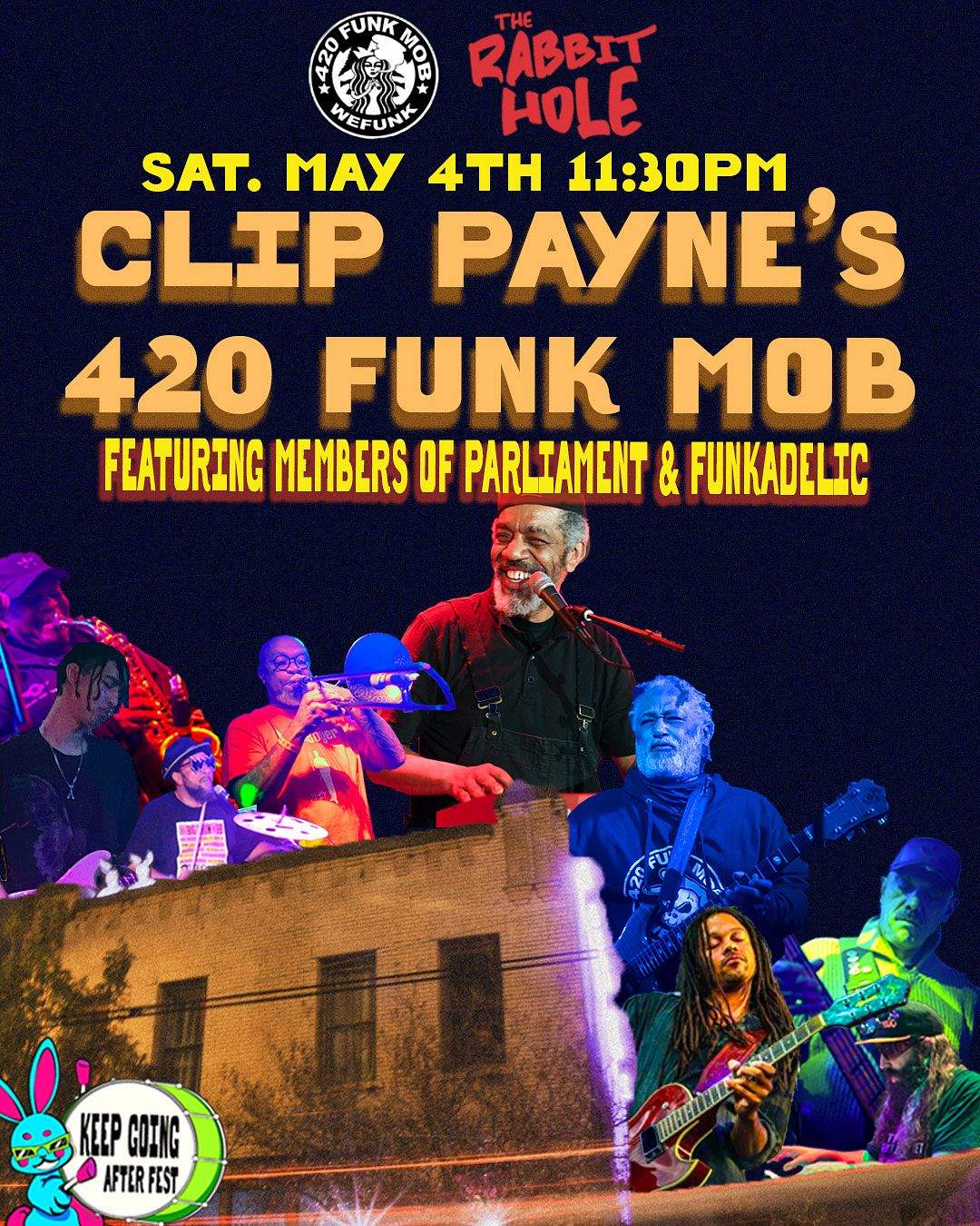 Clip Payne's 420 Funk Mob at The Rabbit Hole, New Orleans