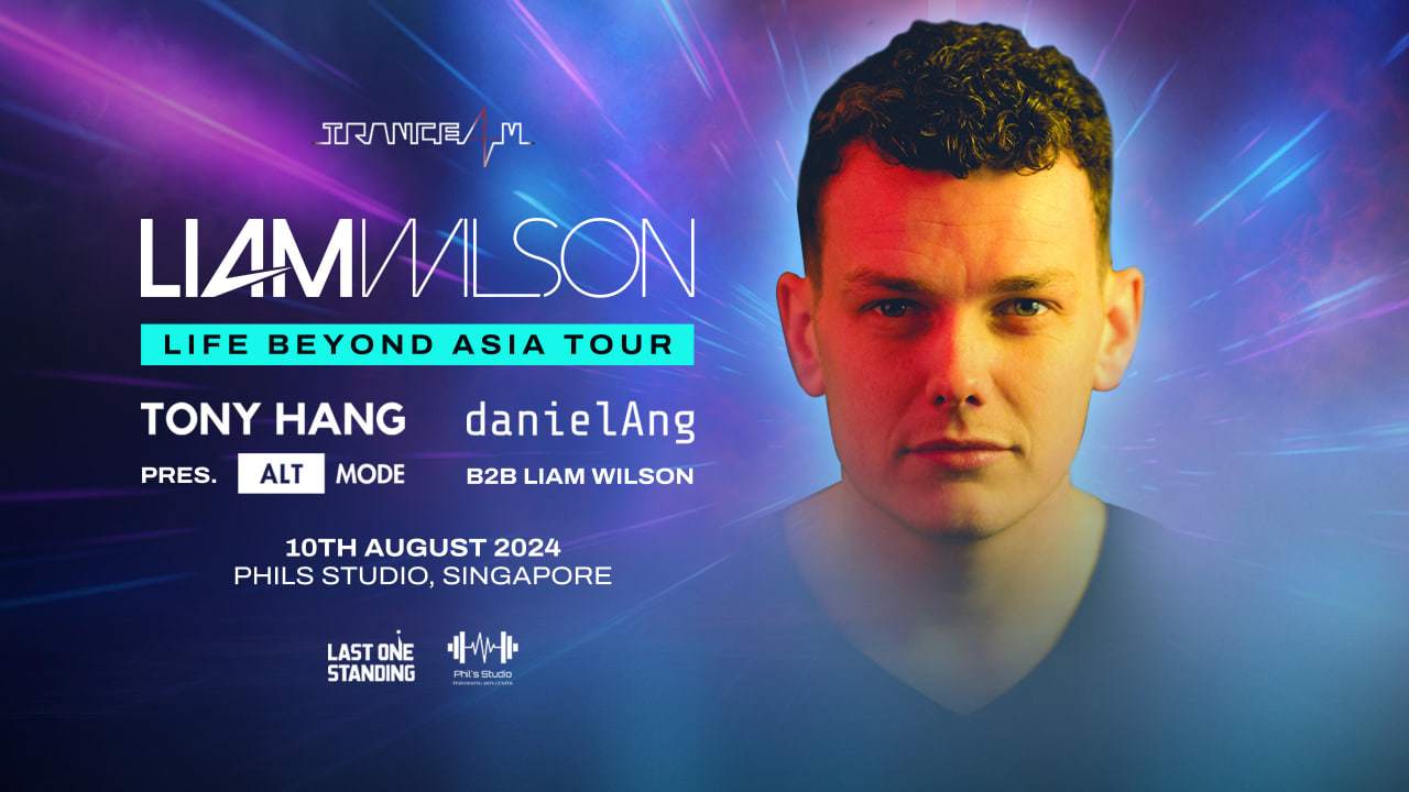 TRANCE4M International ft Liam Wilson LIFE BEYOND ASIA Tour at Phil's Studio, Singapore · Tickets