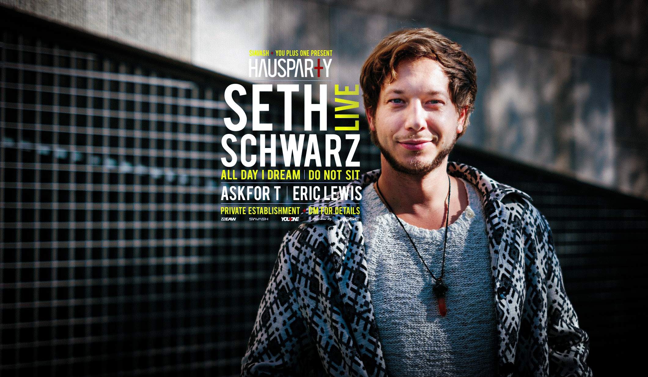 HAUSPARTY with Seth Schwarz at TBA, Vancouver