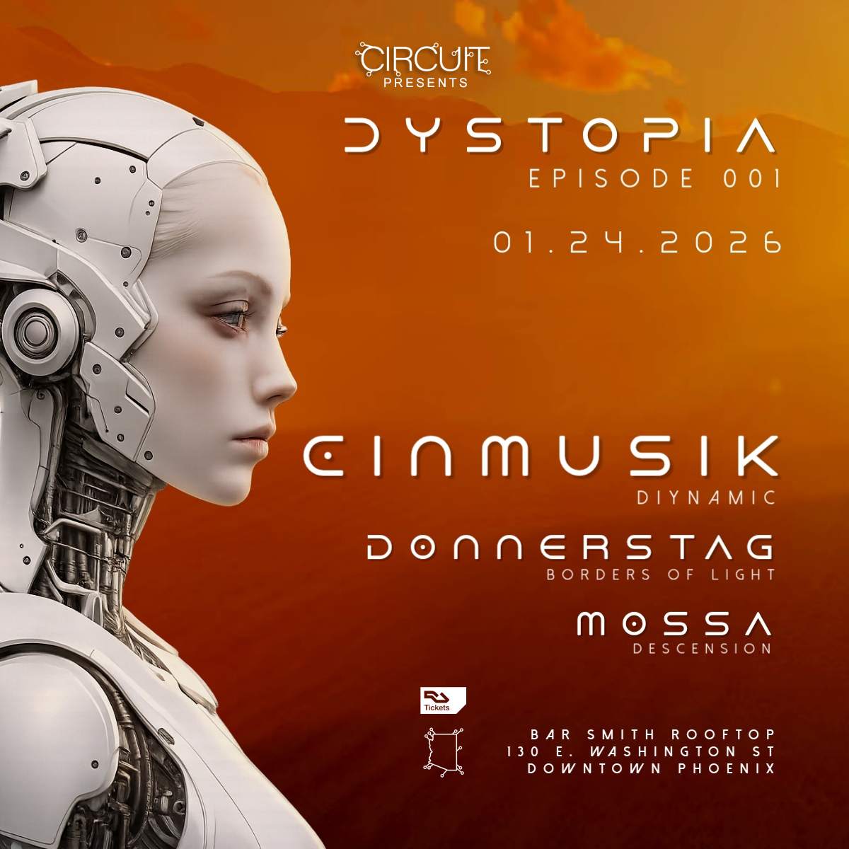 Circuit presents Dystopia at Bar Smith Phoenix, Phoenix · Tickets
