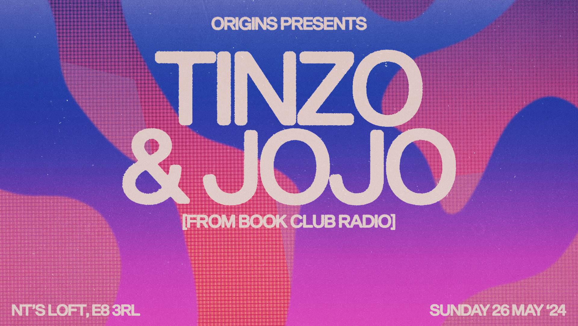 Origins: Tinzo & Jojo (from Book Club Radio) at Night Tales Loft, London