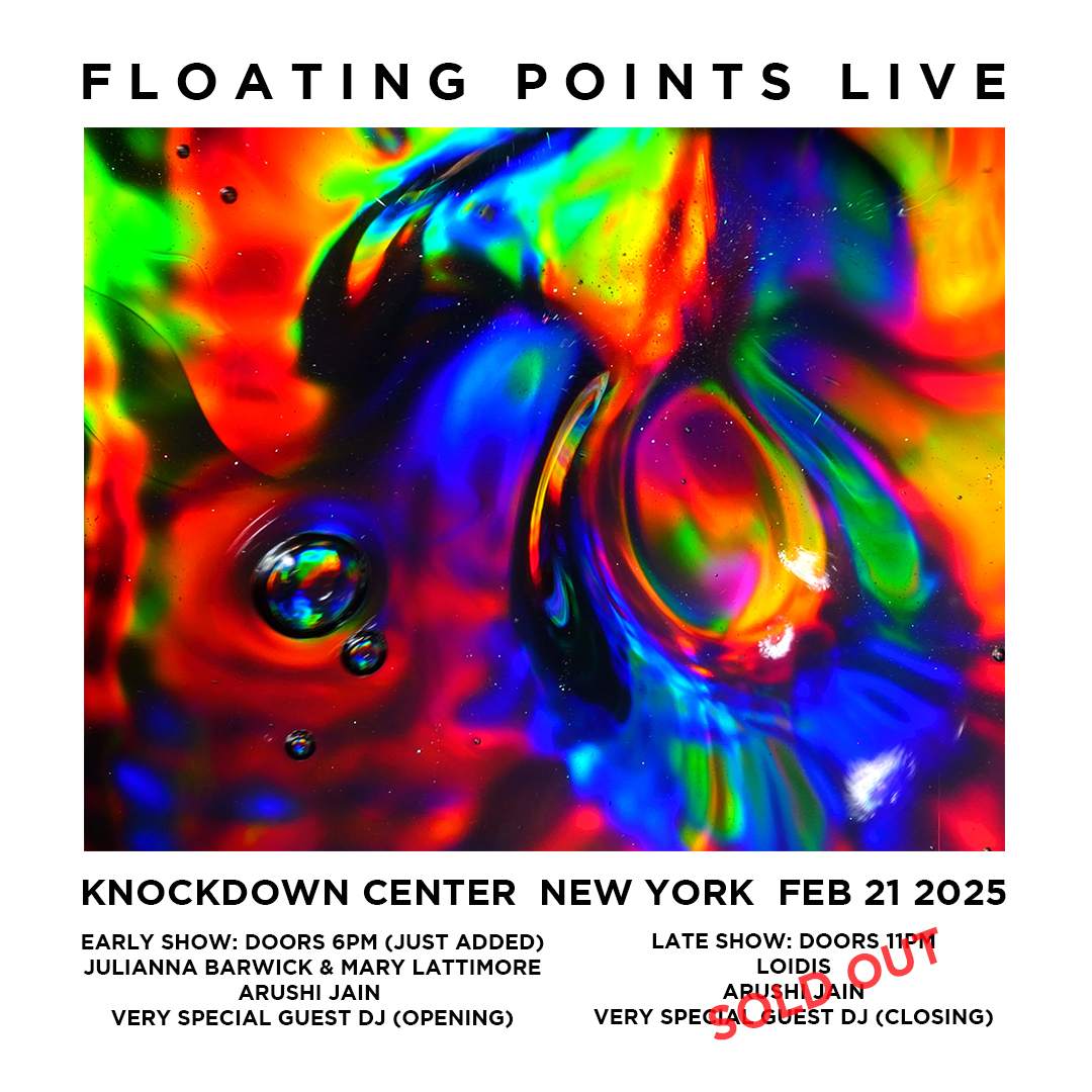 Floating Points at Knockdown Center, New York City