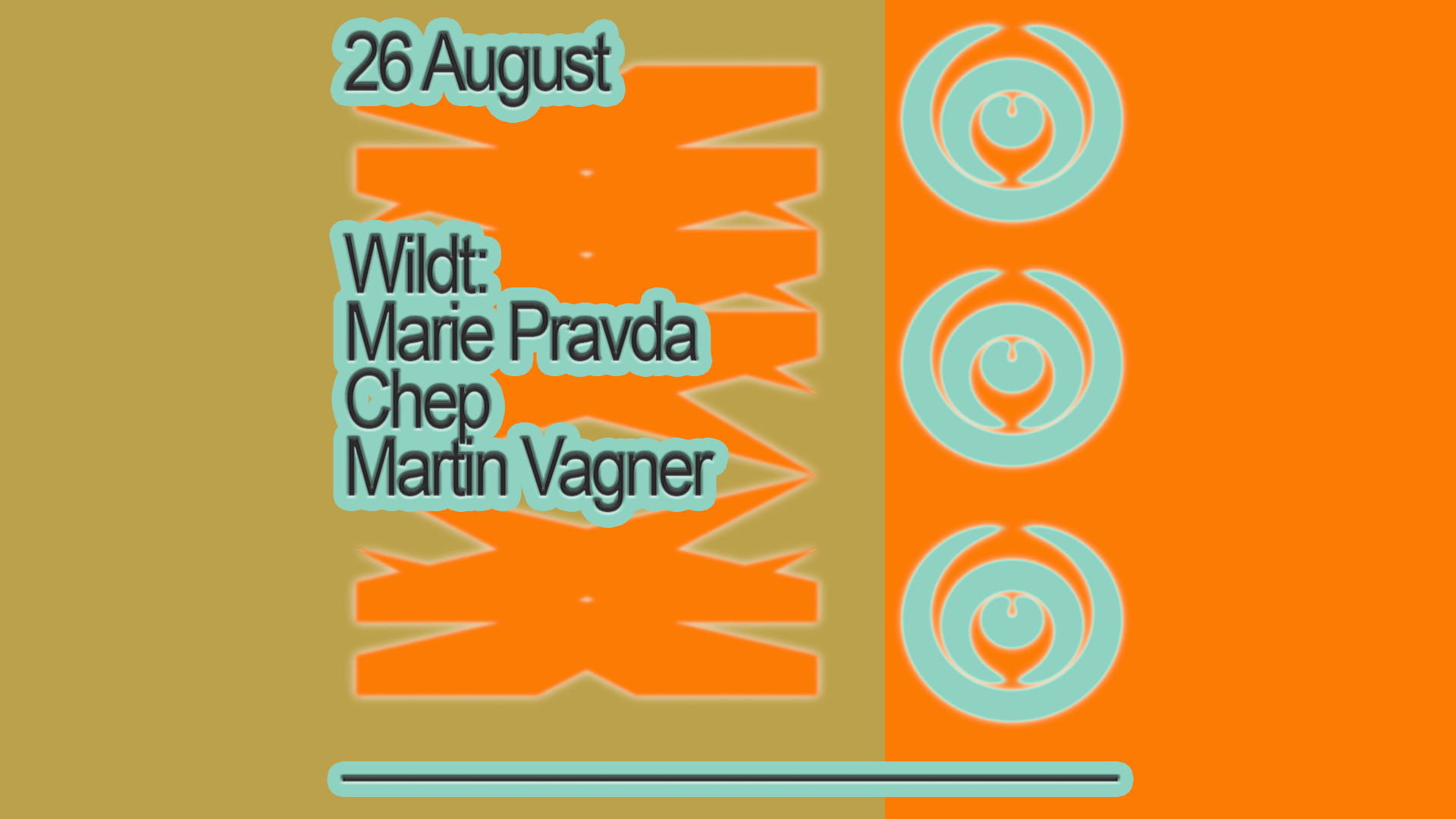 Wildt: Marie Pravda, Chep, Martin Vagner bei Wildt, Prague