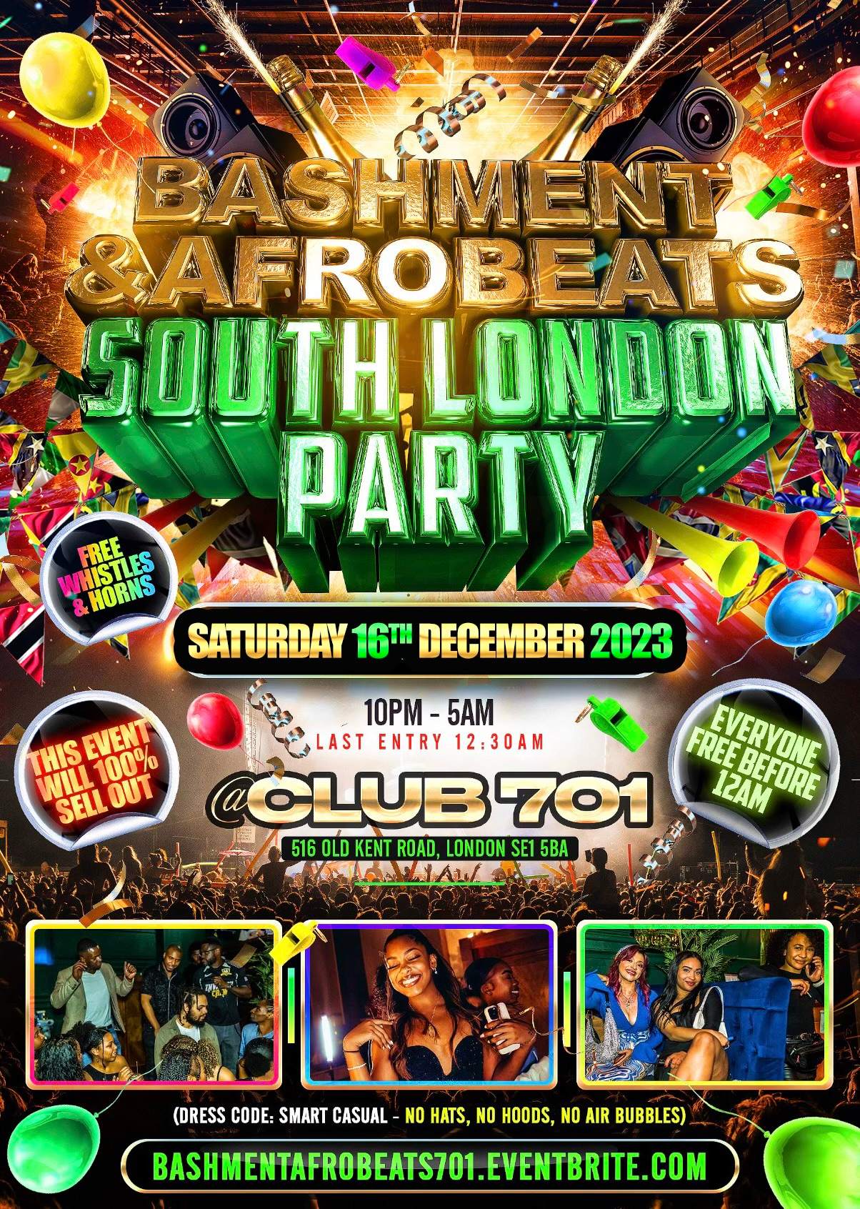Bashment & Afrobeats at Club 701, London