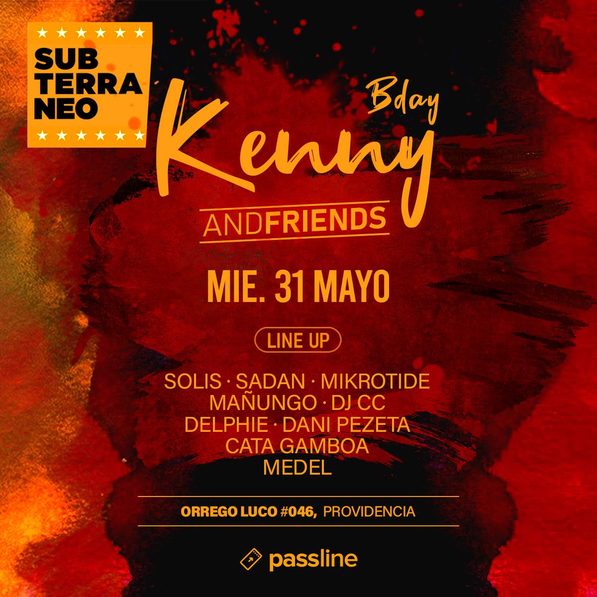 KENNY & FRIENDS at Subterráneo Club, Santiago