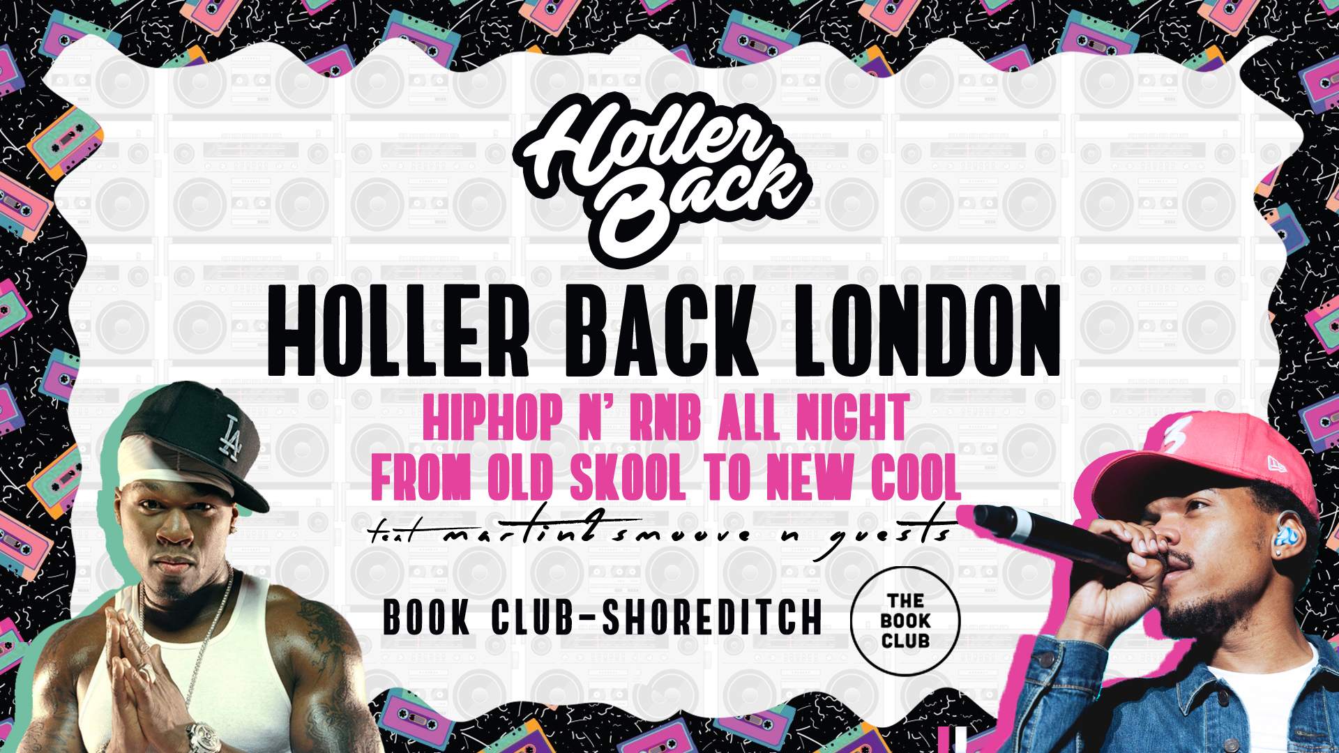 Holler Back - Old School to New Cool Hip Hop Party at The Book Club, London