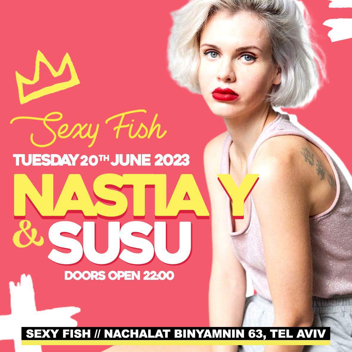 Sexy Fish with Nastia Y & Susu at Sexy Fish, Tel Aviv