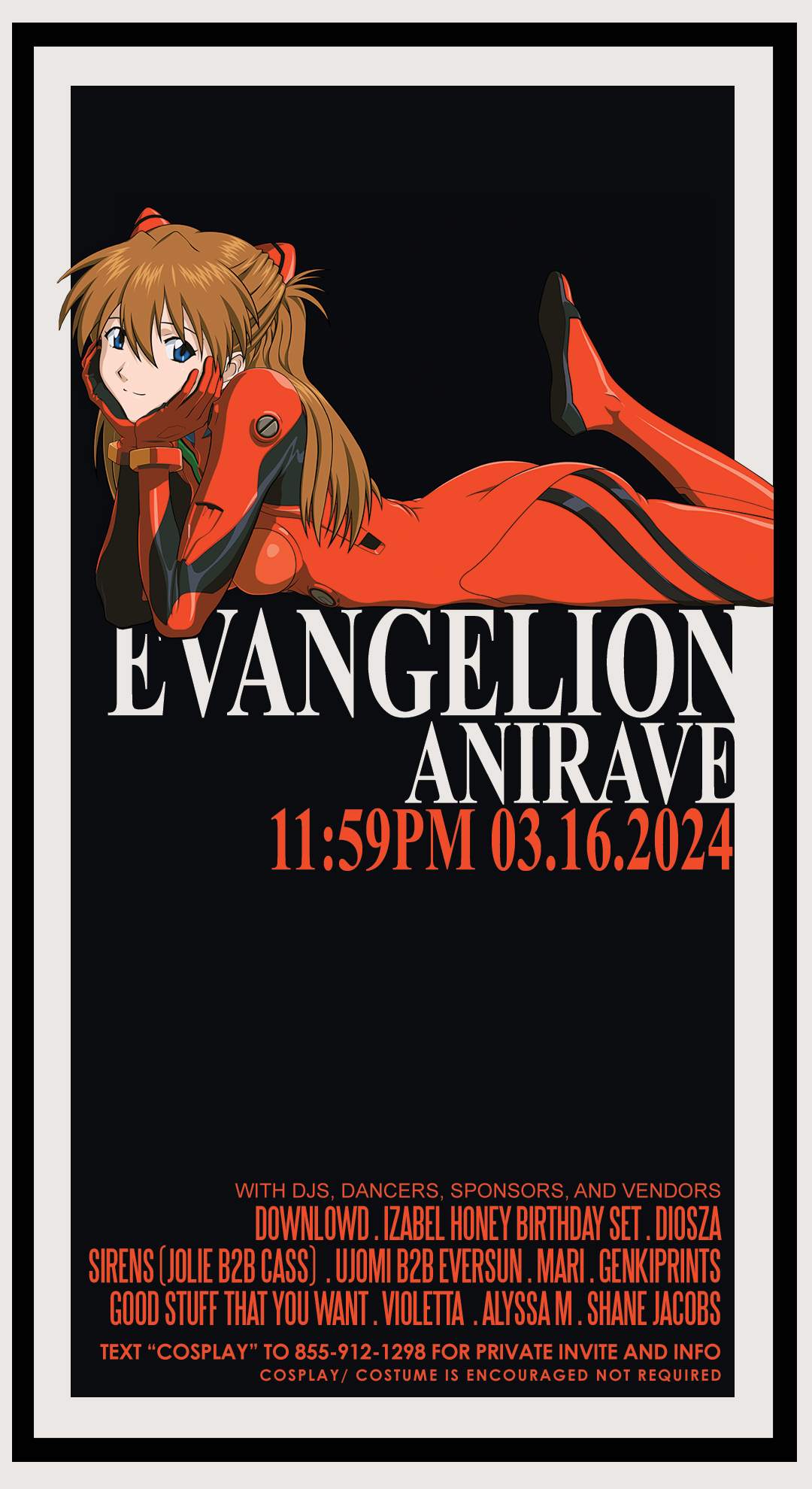 EVANGELION ANIRAVE (END OF EVANGELION Tribute Rave) en TBA, Los Angeles ...