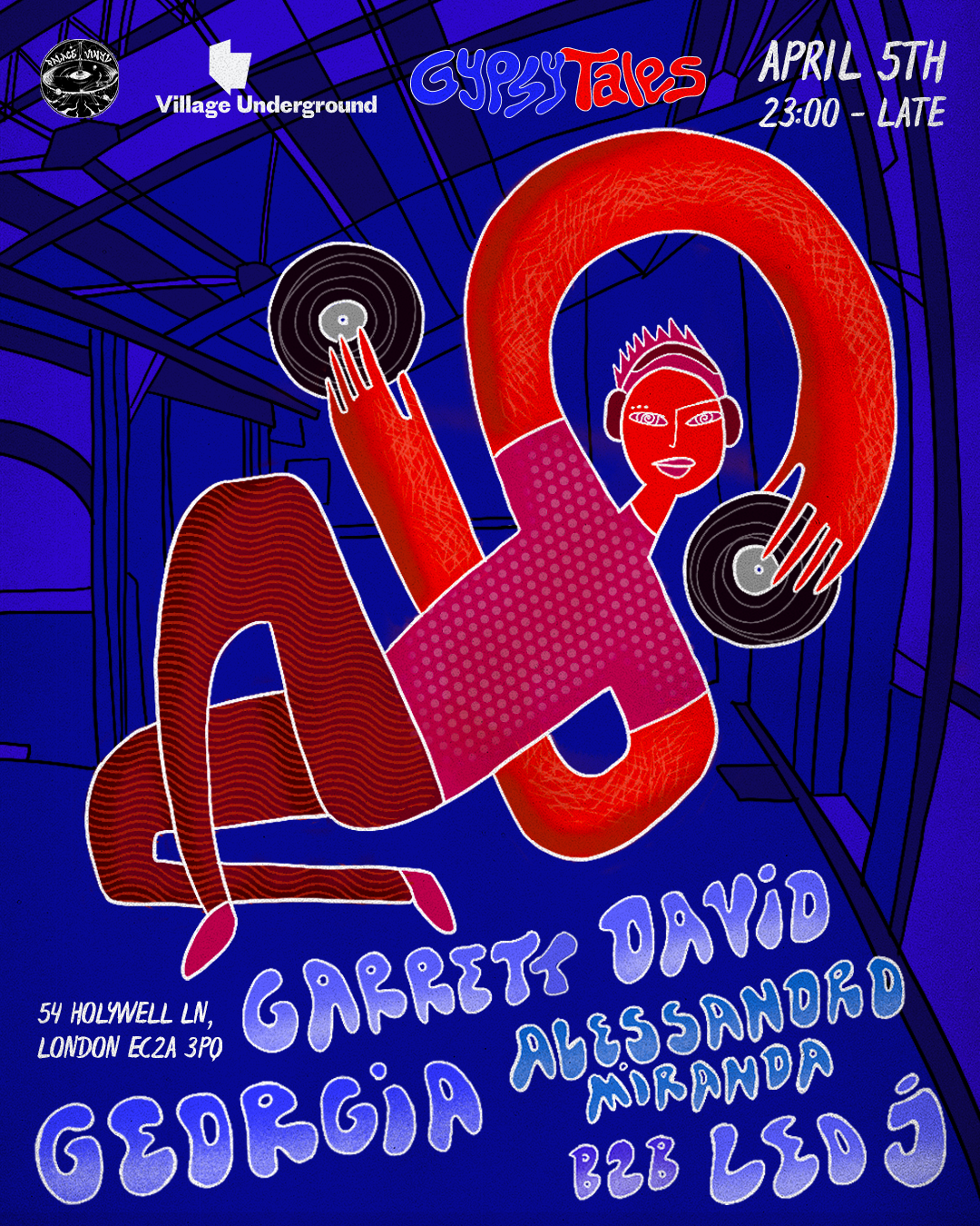 Gypsy Tales with Garrett David, Georgia, Alessandro Miranda, le0j, and ...