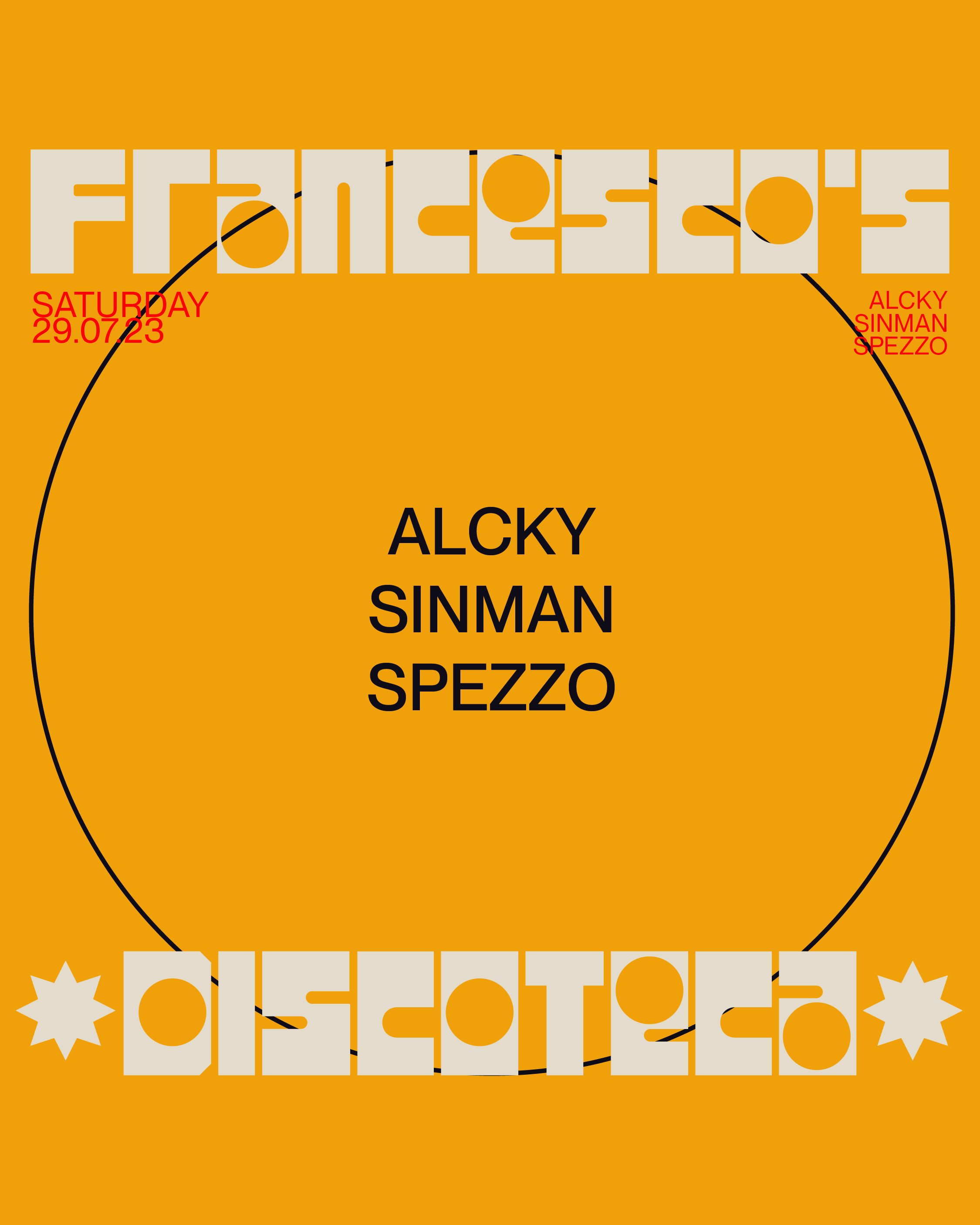 Alcky, Sinman, Spezzo at Francesco's Montreal, Montreal