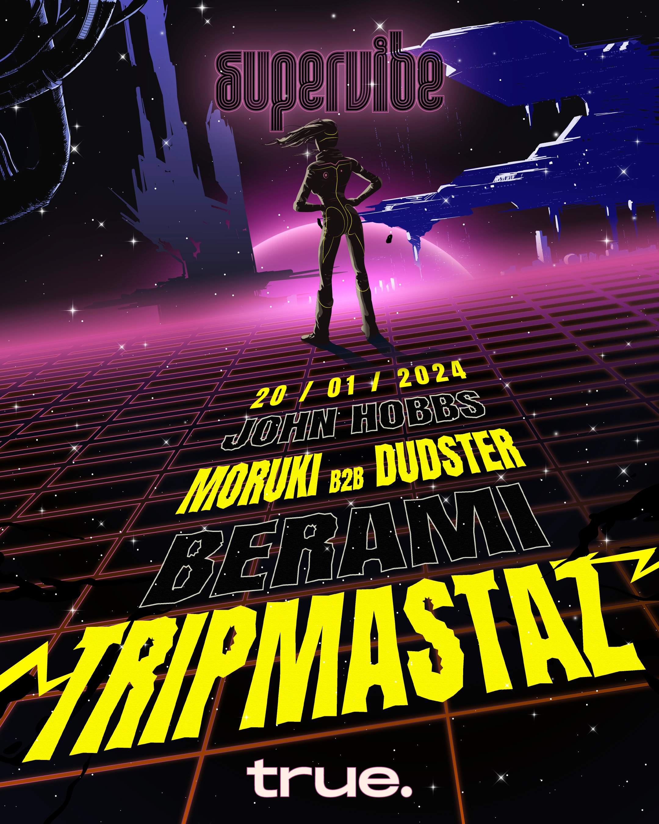 Supervibe invites Tripmastaz at True club Torremolinos at True Concept ...