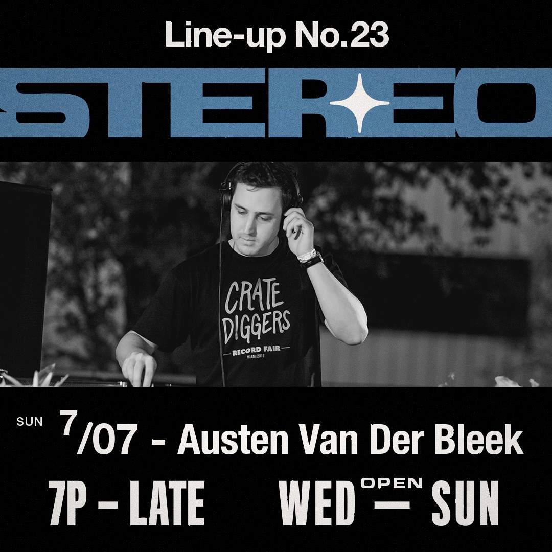 Stereo ATL with Austen van der Bleek at Stereo ATL, Atlanta