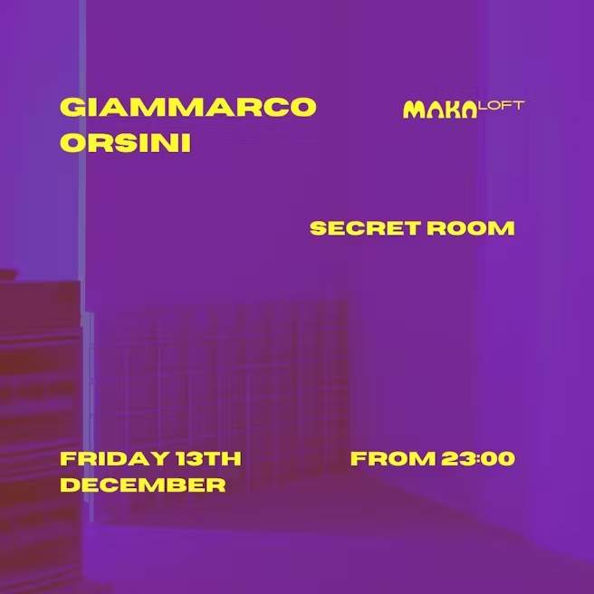 Not An Ordinary Stock w/ Giammarco Orsini en Maka Loft, Milán