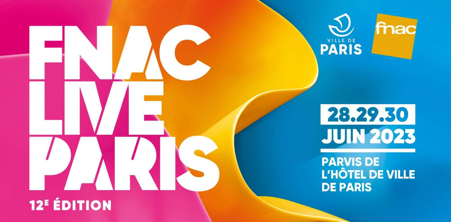 Fnac Live Paris 2023 at Hôtel de Ville, Paris