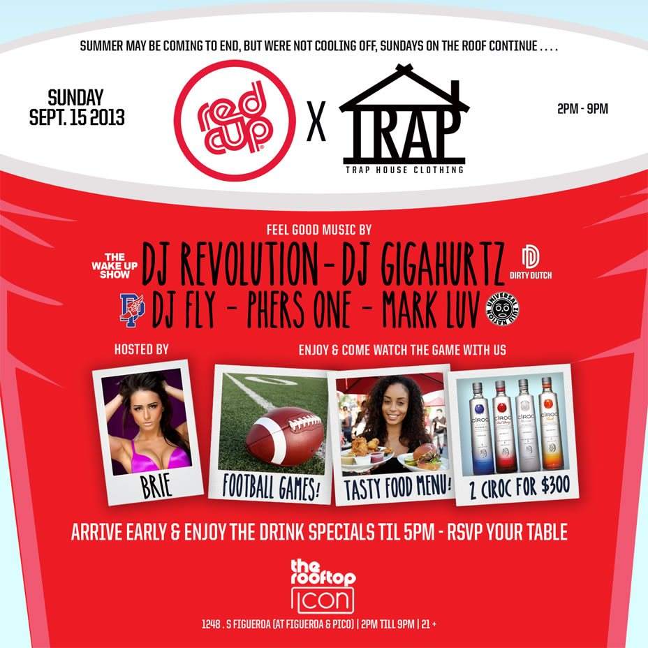 RED CUP This Sunday! The Get Down Rooftop Party with DJs Revolution bei ...